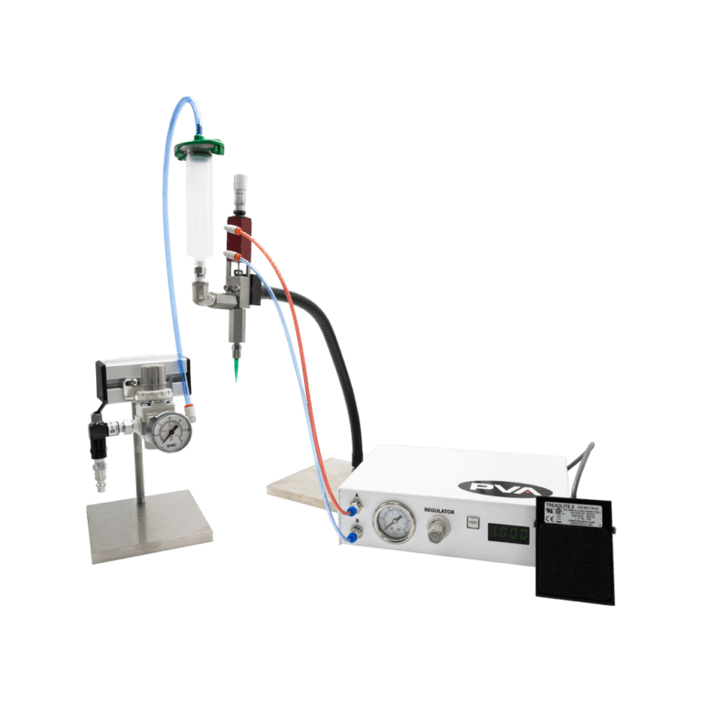 MV250-LL Valve on Stand with Direct Syringe Mount | PVA Shop